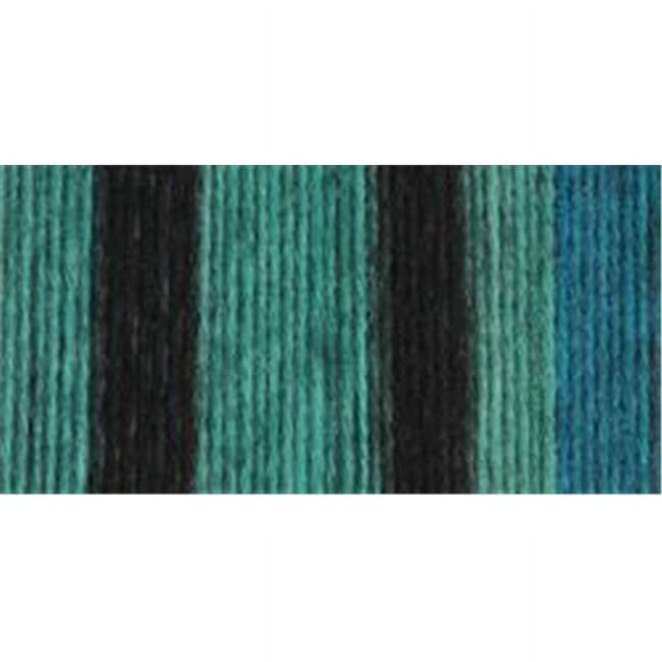 Patons Kroy Socks Yarn-Turquoise Stripes - Walmart.com