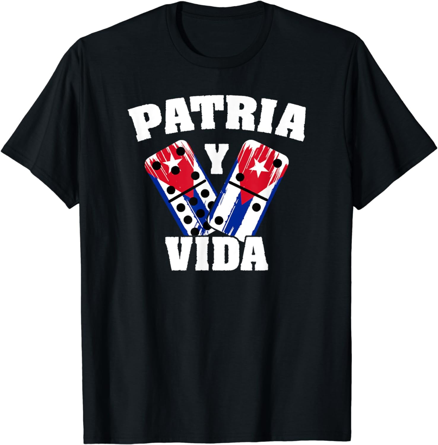 Patria Y Vida Cuba Cuban Freedom Movement Himno Cubano T-Shirt ...