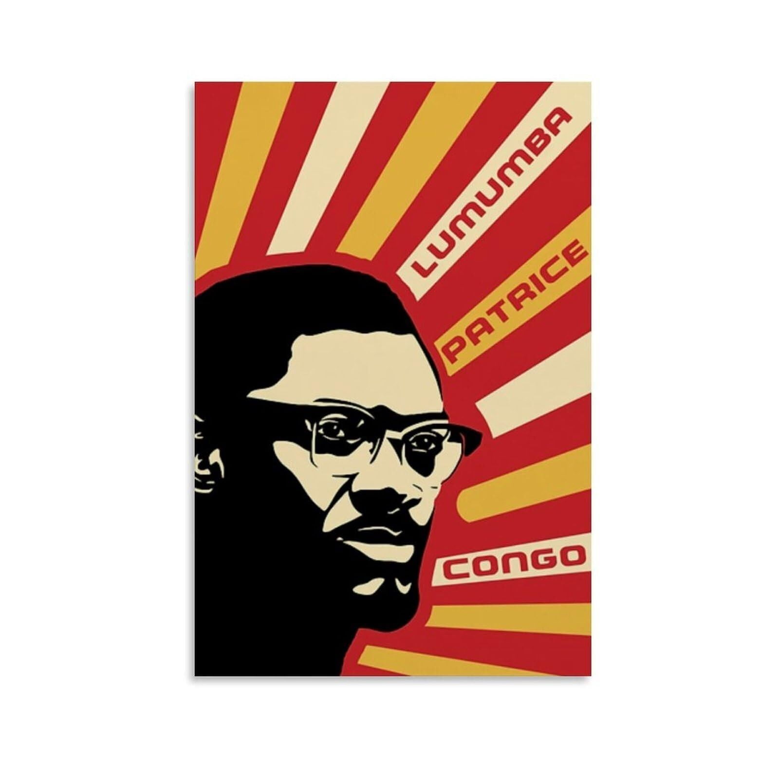 Patrice Lumumba Inspirational Quotes Portrait Poster 5 Gift Wall Decor ...
