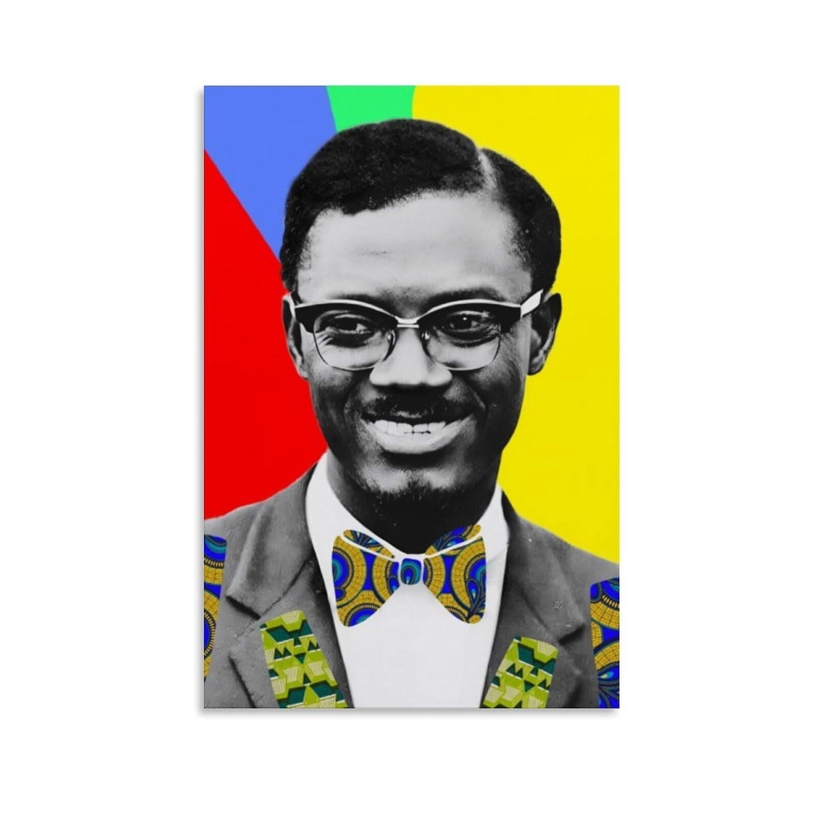 Patrice Lumumba Inspirational Quotes Portrait Poster 6 Gift Wall Decor ...