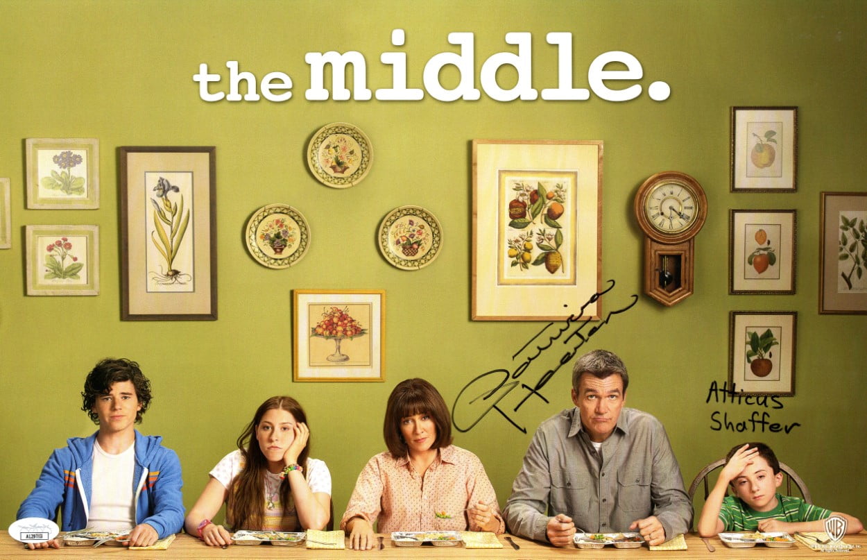 Patricia Heaton Atticus Shaffer Signed Autographed 11X17 Poster The ...