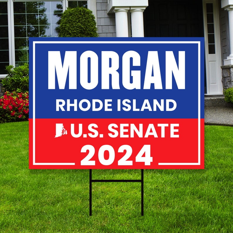Patricia Morgan US Senate Yard Sign (24" x 18", Double Sided ...