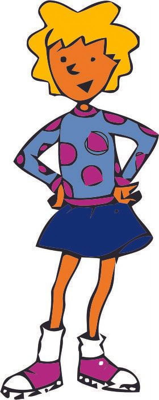 Patricia Patti Doug Show Cartoon Character Movie Wall Sticker Vinyl ...