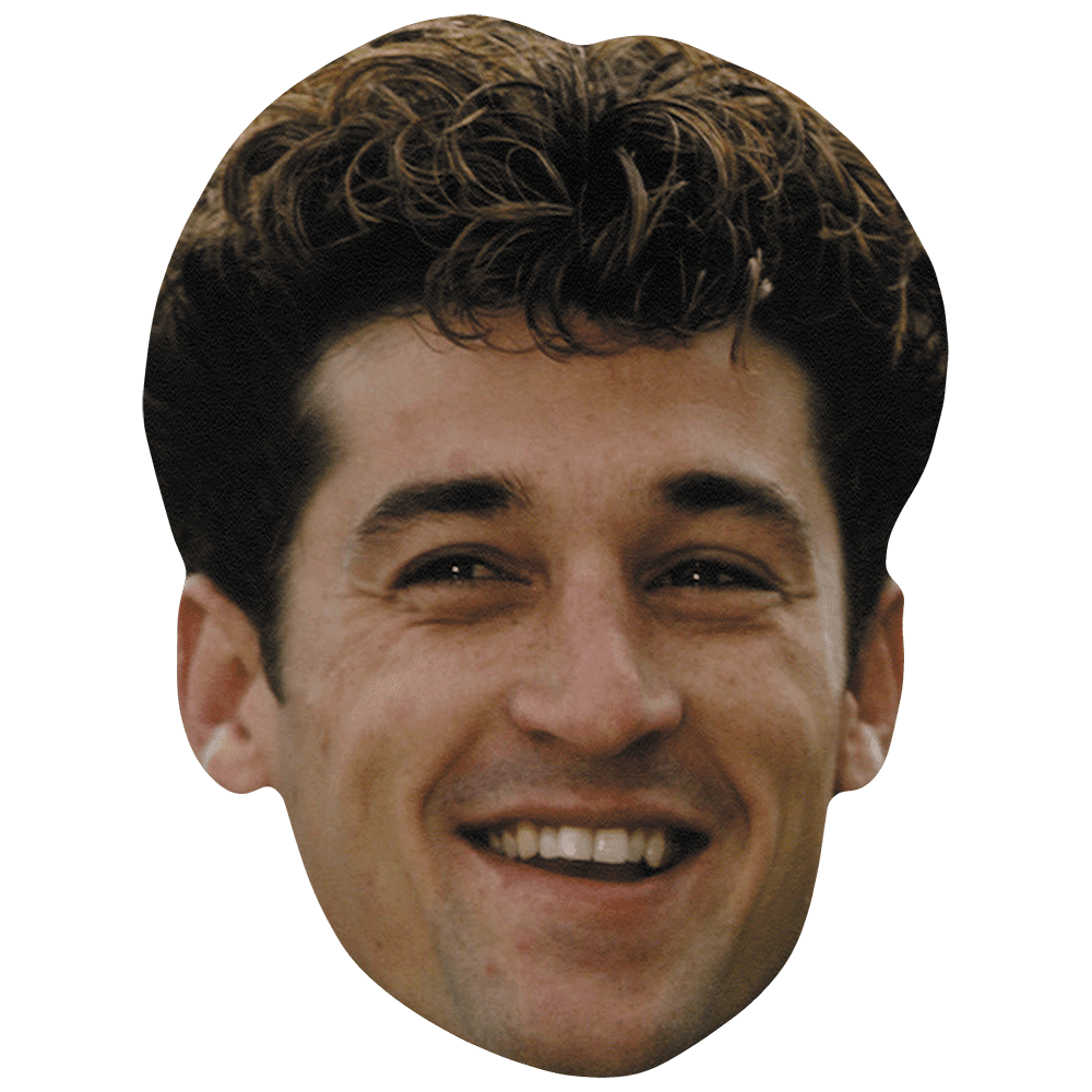 Patrick Dempsey (Young) Flat Cardboard Face - Walmart.com