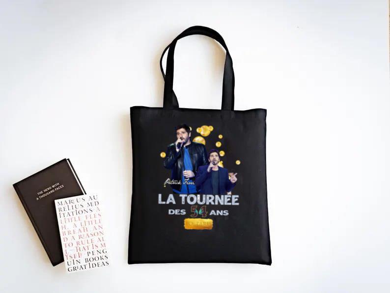 Patrick Fiori French Singer Songwriter 45th Anniversary Fan, Tote Bag ...