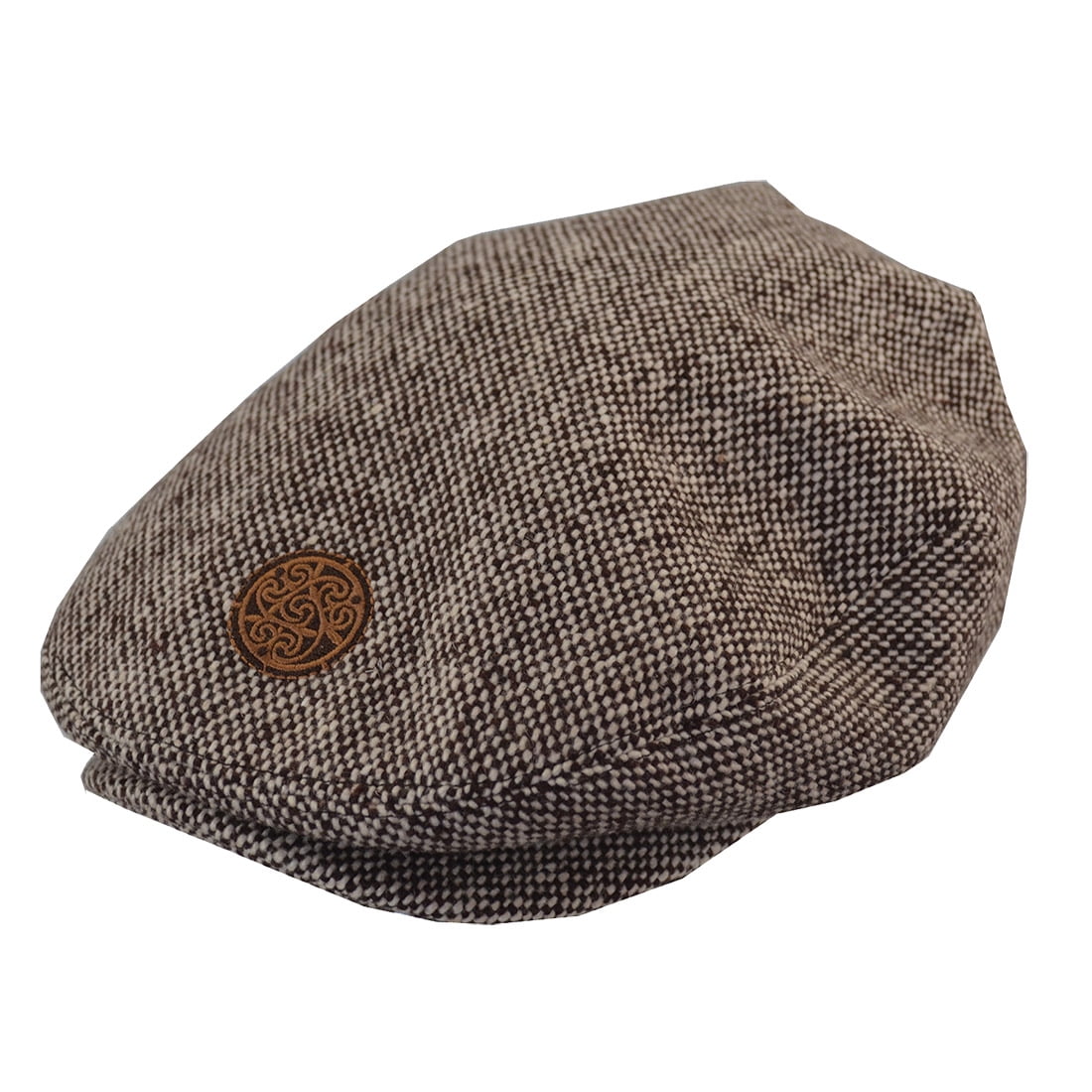 Patrick Francis Irish Adult Hat Donegal Tweed Flat Cap Celtic Knot ...