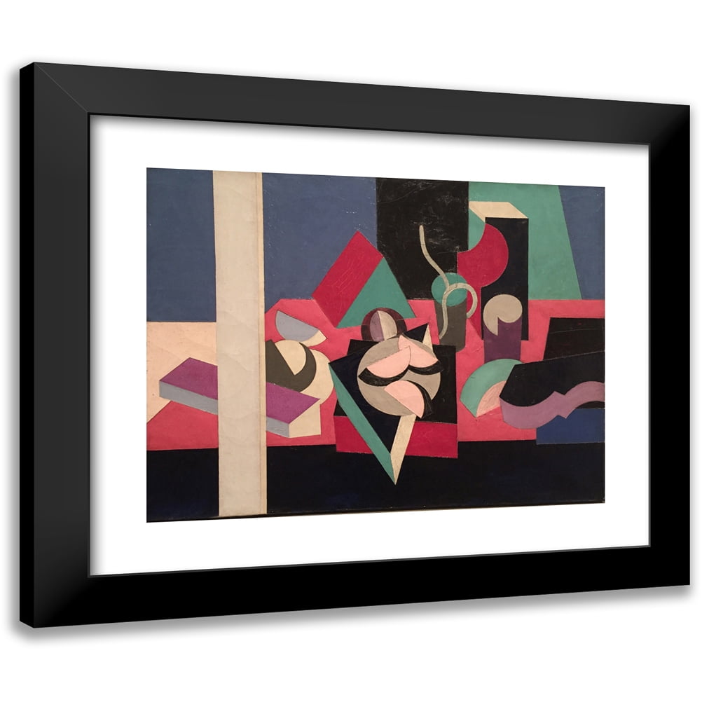Patrick Henry Bruce 24x19 Black Modern Framed Museum Art Print Titled ...
