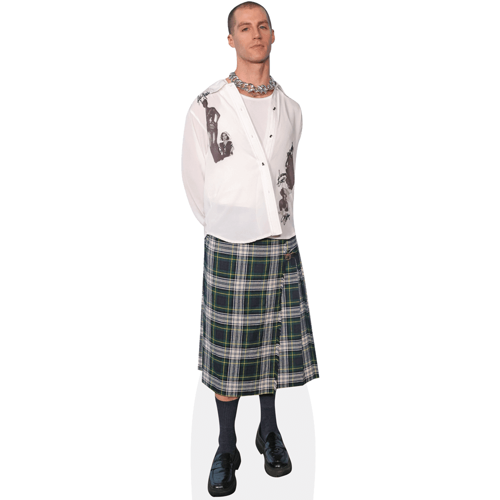 Patrick Livesey (Kilt) Life Size Cutout. Standee. - Walmart.com