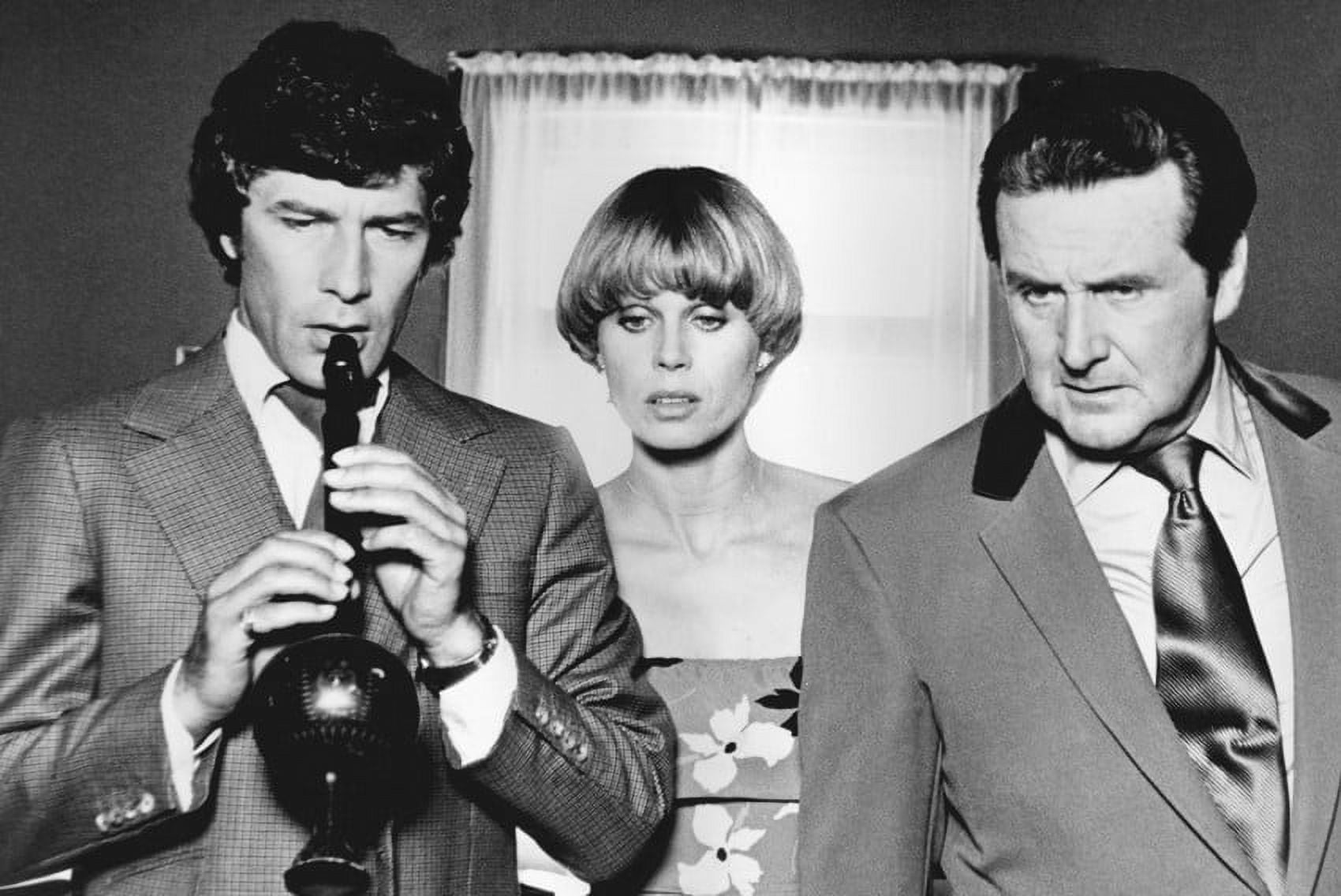 Patrick Macnee Joanna Lumley and Gareth Hunt in The New Avengers 24x36 ...