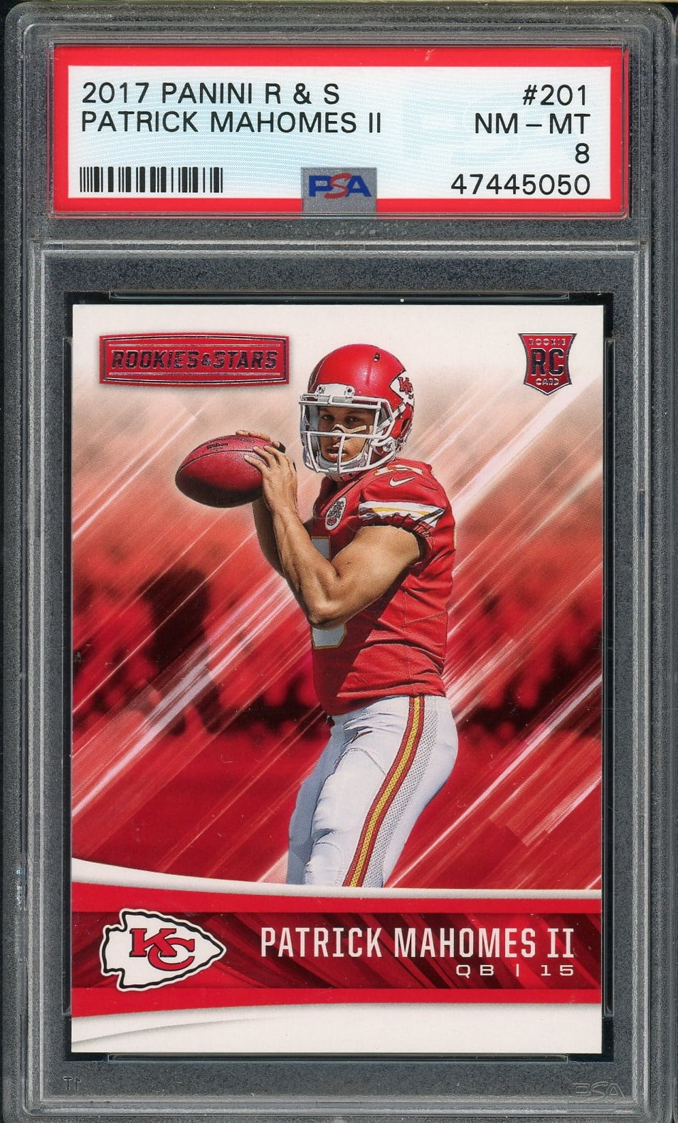 Patrick Mahomes Rookie Card