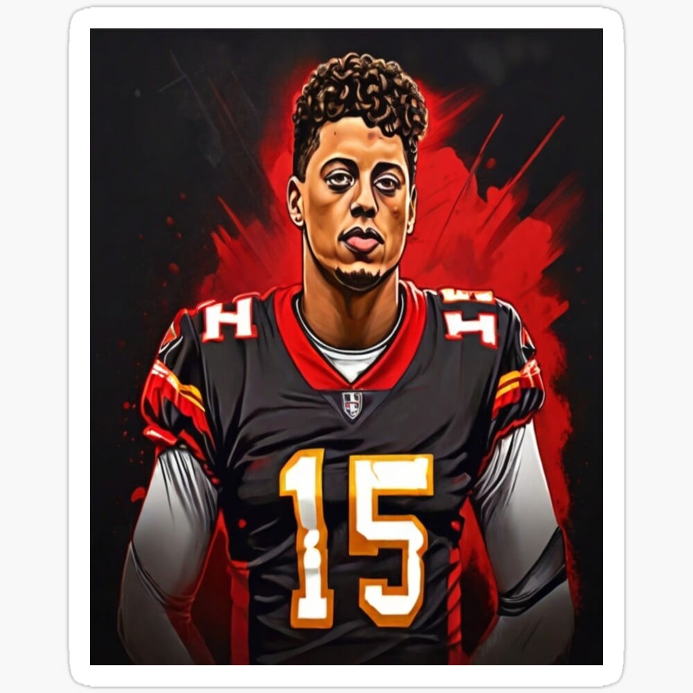 Patrick Mahomes Andy Reid Kc Football Sticker Phone Decal Water Bottle Stickers Car Decals ...