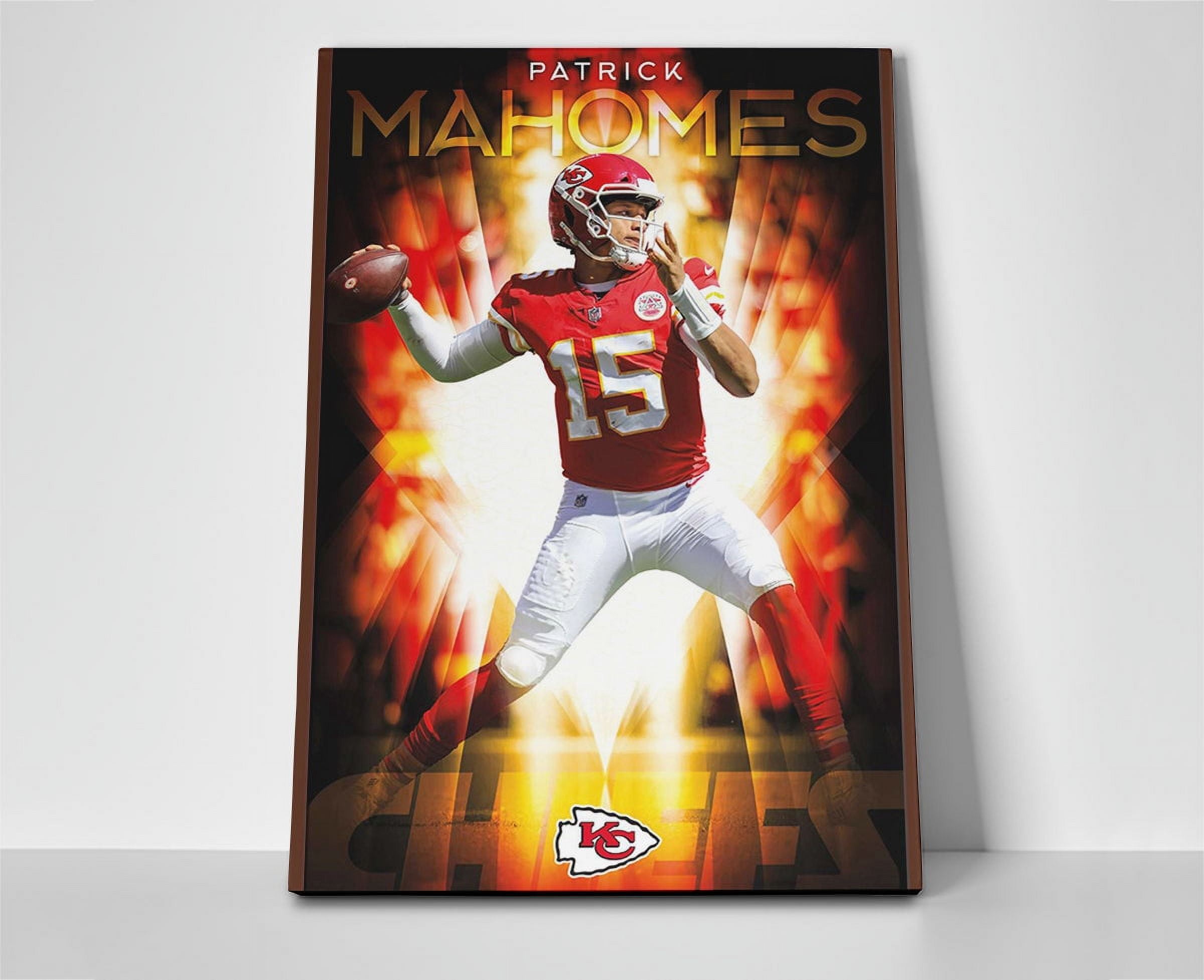 Patrick Mahomes Chiefs Poster or Wrapped Canvas - Walmart.com