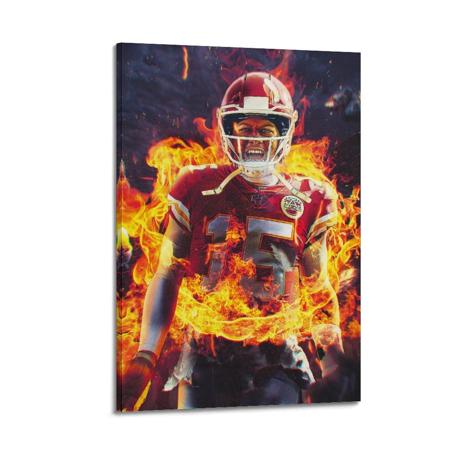 Patrick Mahomes Cool Art Posters Decorate The Living Room And Bedroom ...
