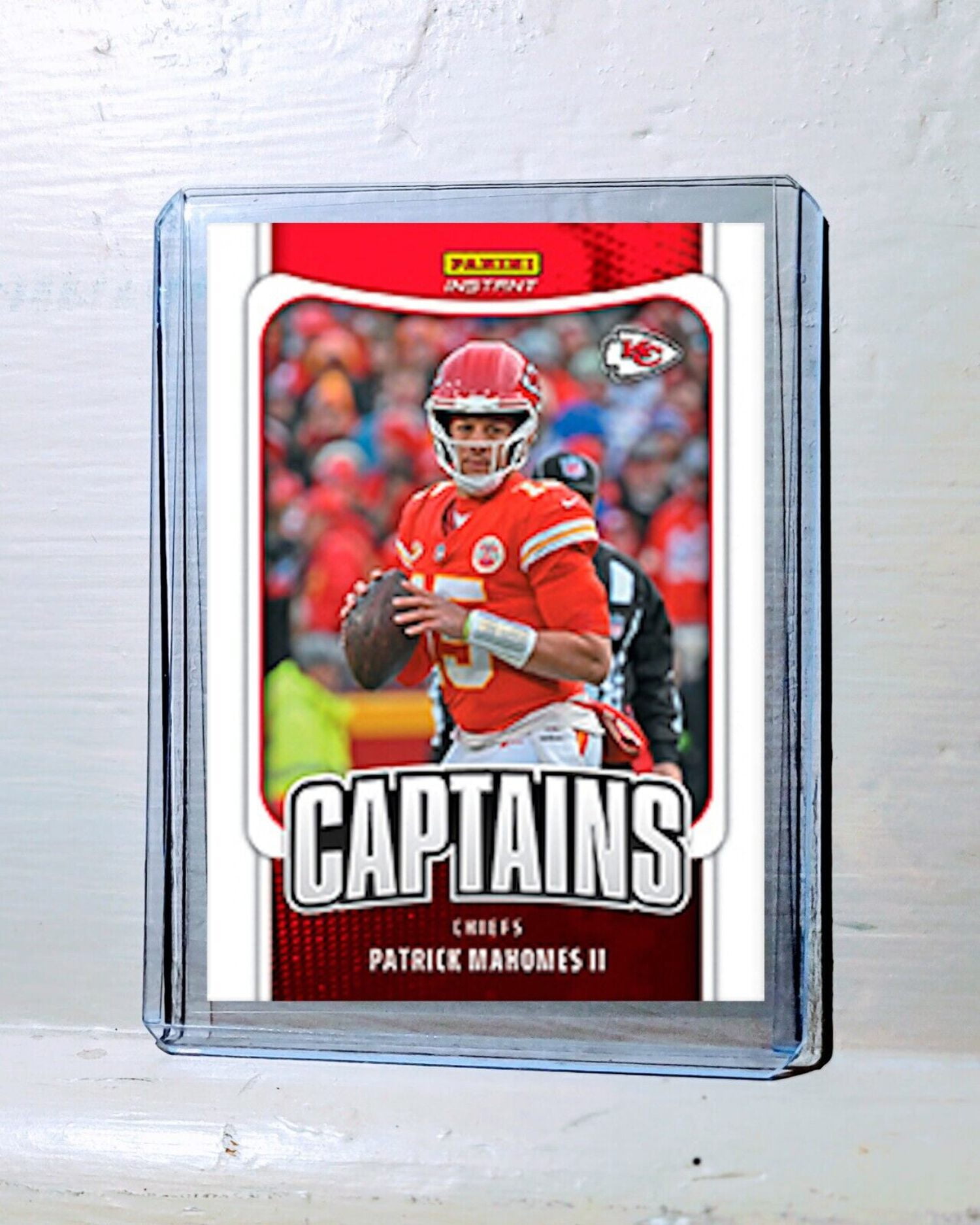 Patrick Mahomes II 2023 Panini NFL Captain #16 Card Kansas City Chiefs ...