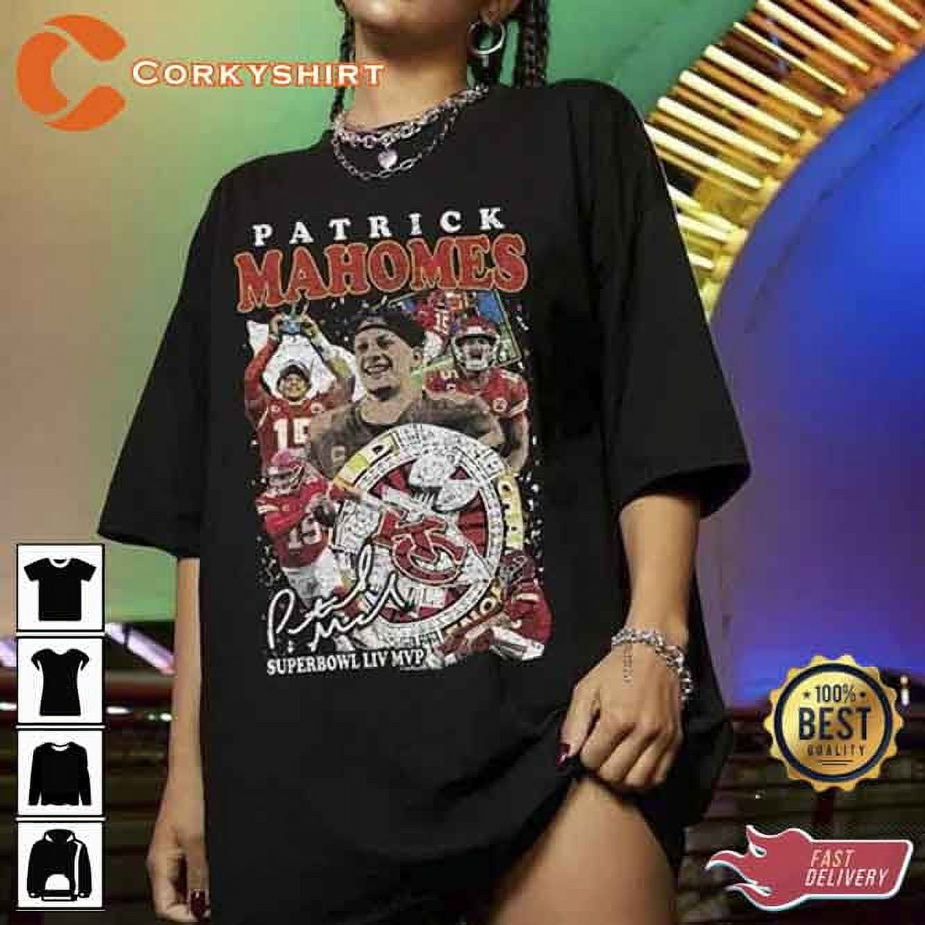 Patrick Mahomes Mvp 15 Vintage Sweatshirt - Walmart.com