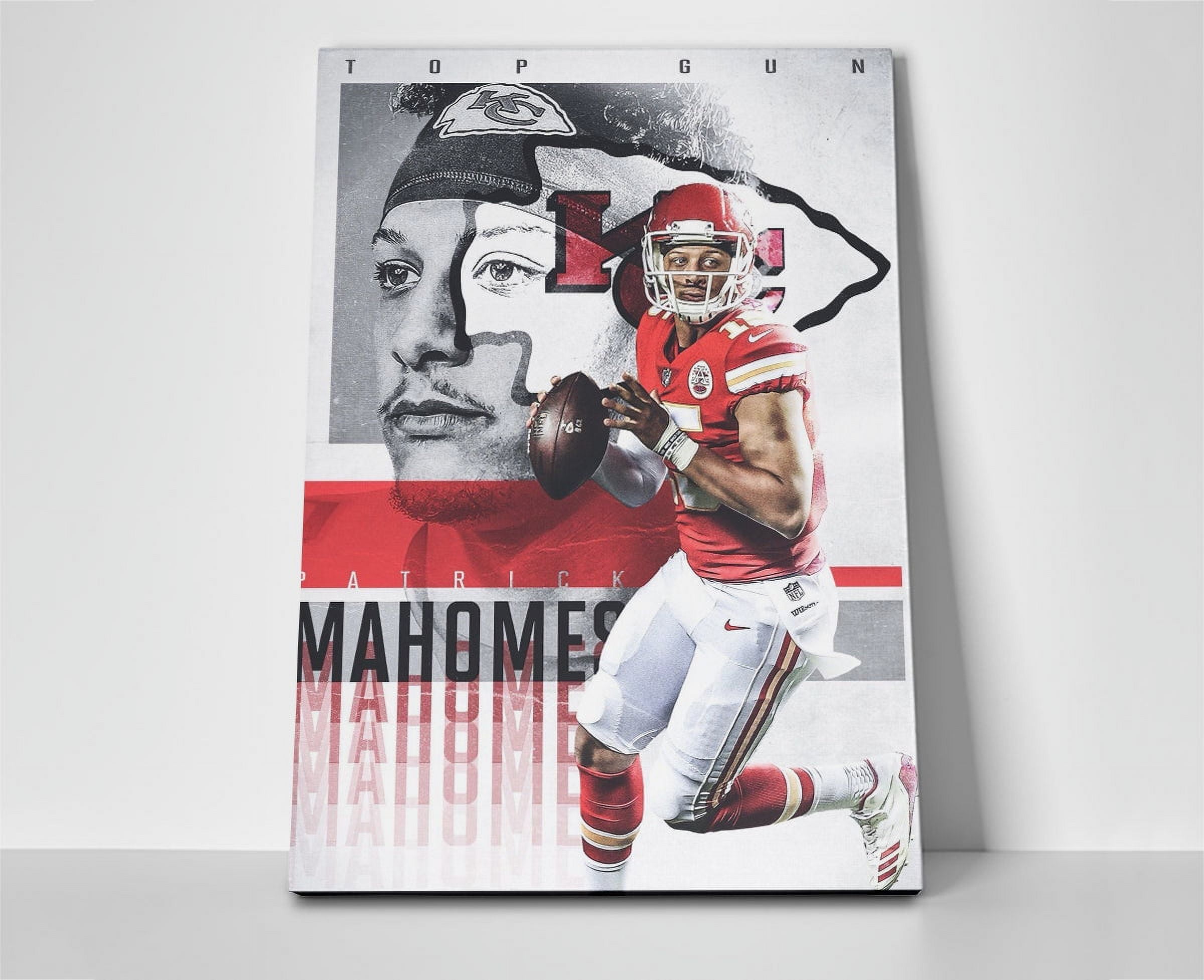 Patrick Mahomes Poster or Wrapped Canvas - Walmart.com