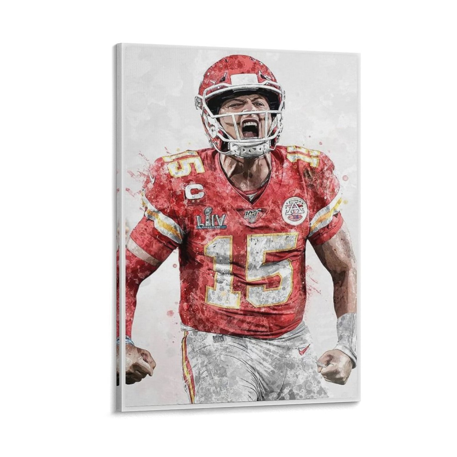 Patrick Mahomes Sports Canvas Poster Wall Decorative Art Painting ...