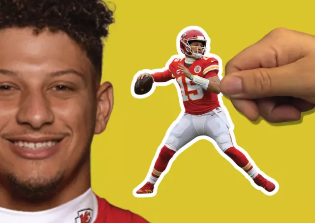 Patrick Mahomes Sticker Decal Vinyl Kansas Kansas City Football Team ...