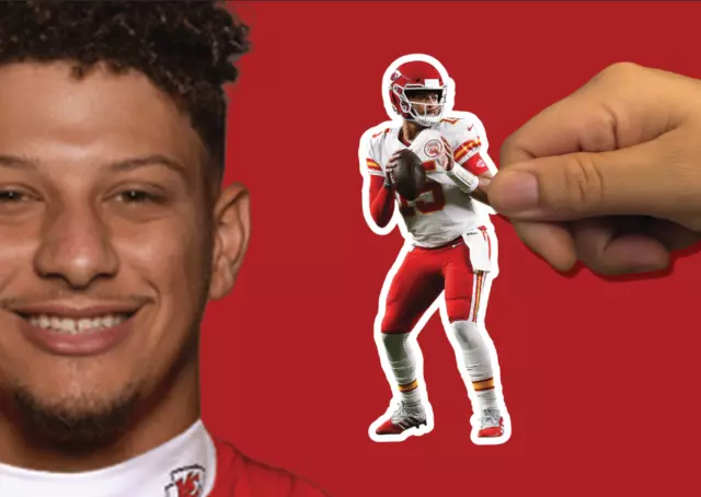 Patrick Mahomes Sticker Decal Vinyl Kansas Kansas City Football Team ...