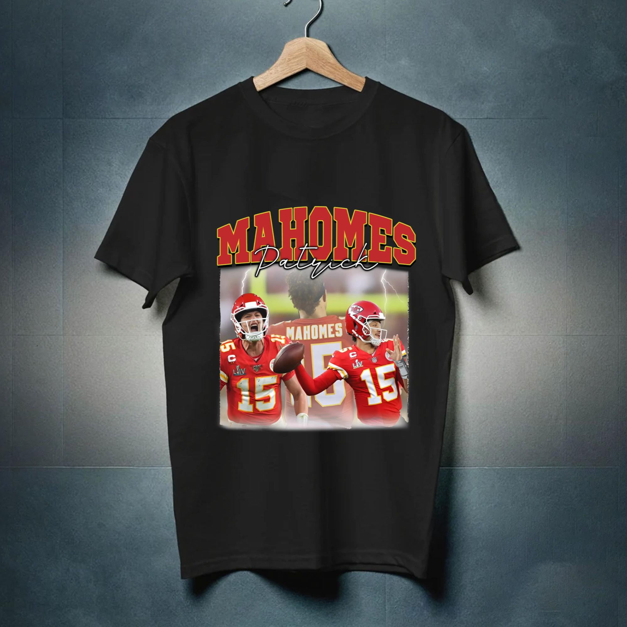 Patrick Mahomes T-Shirt KC Adult & Youth Sports Shirt - Walmart.com