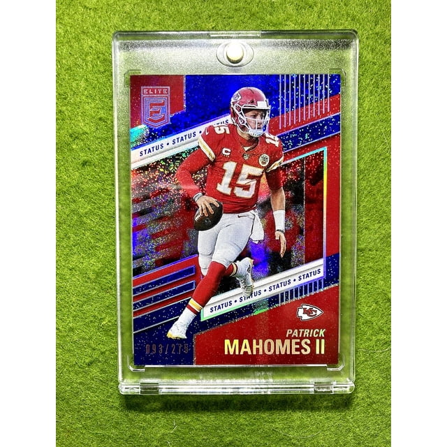 Patrick Mahomes WHITE SPARKLE PRIZM STATUS #/275 CARD 2022 PATRICK ...