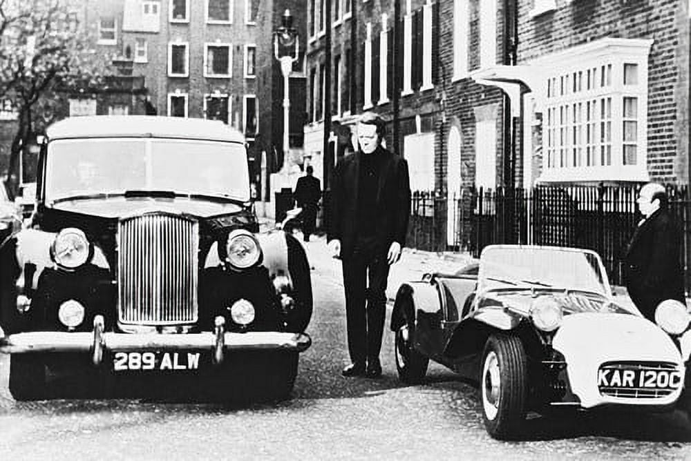Patrick Mcgoohan 'S Lotus Seven S II Kar 120c in London street The ...