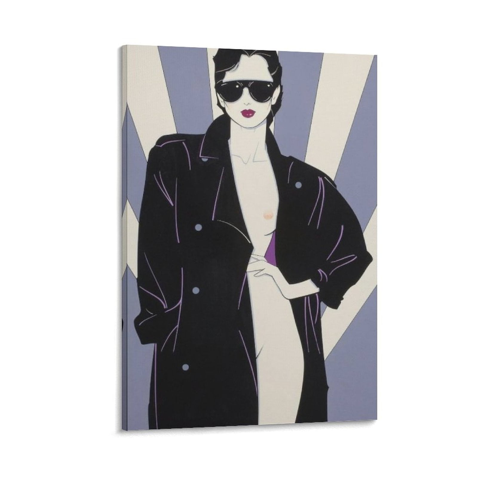 Patrick Nagel Poster Poster Cool Artworks Painting Wall Art Canvas ...