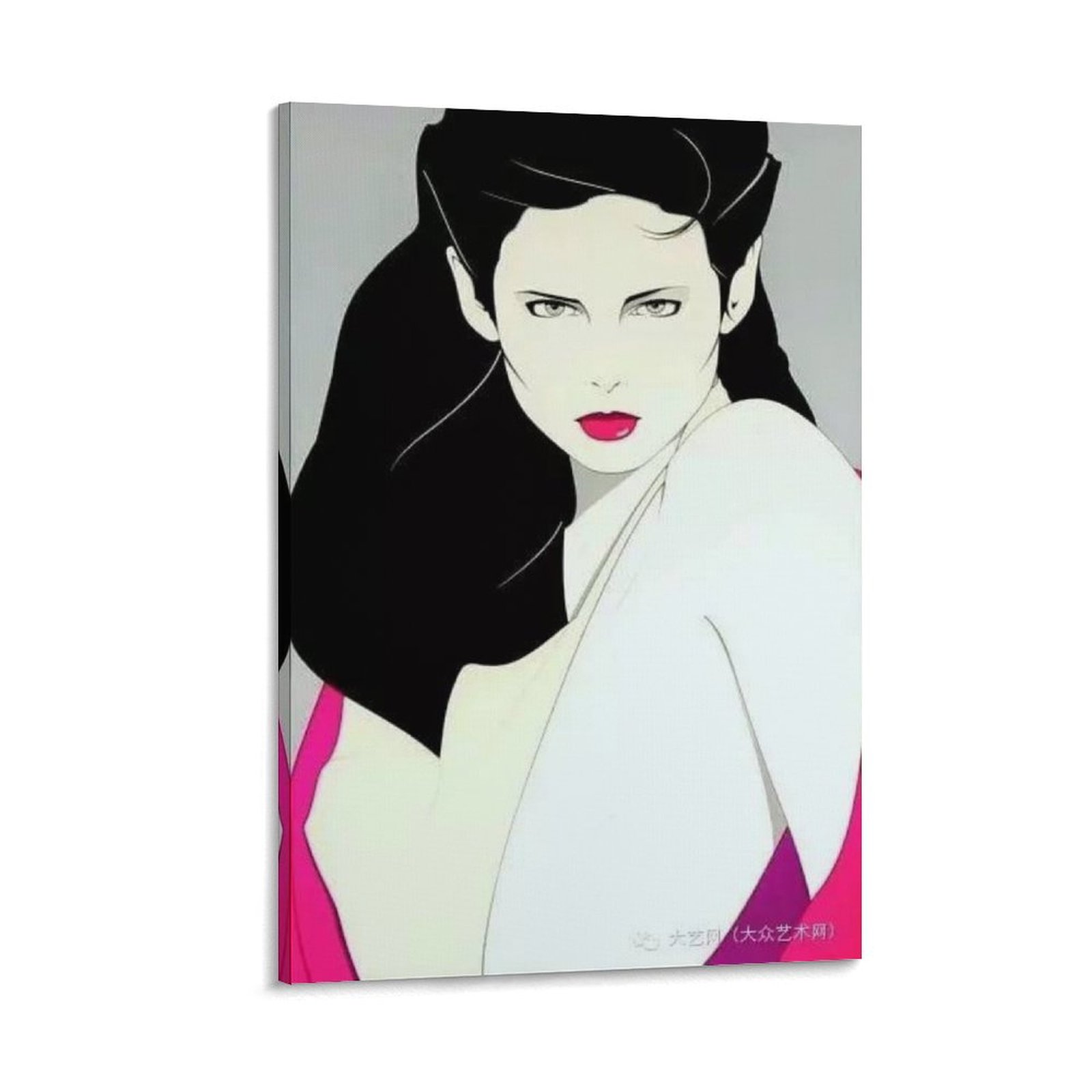 Patrick Nagel Print Painting (171) Print Photo Art Painting Canvas ...