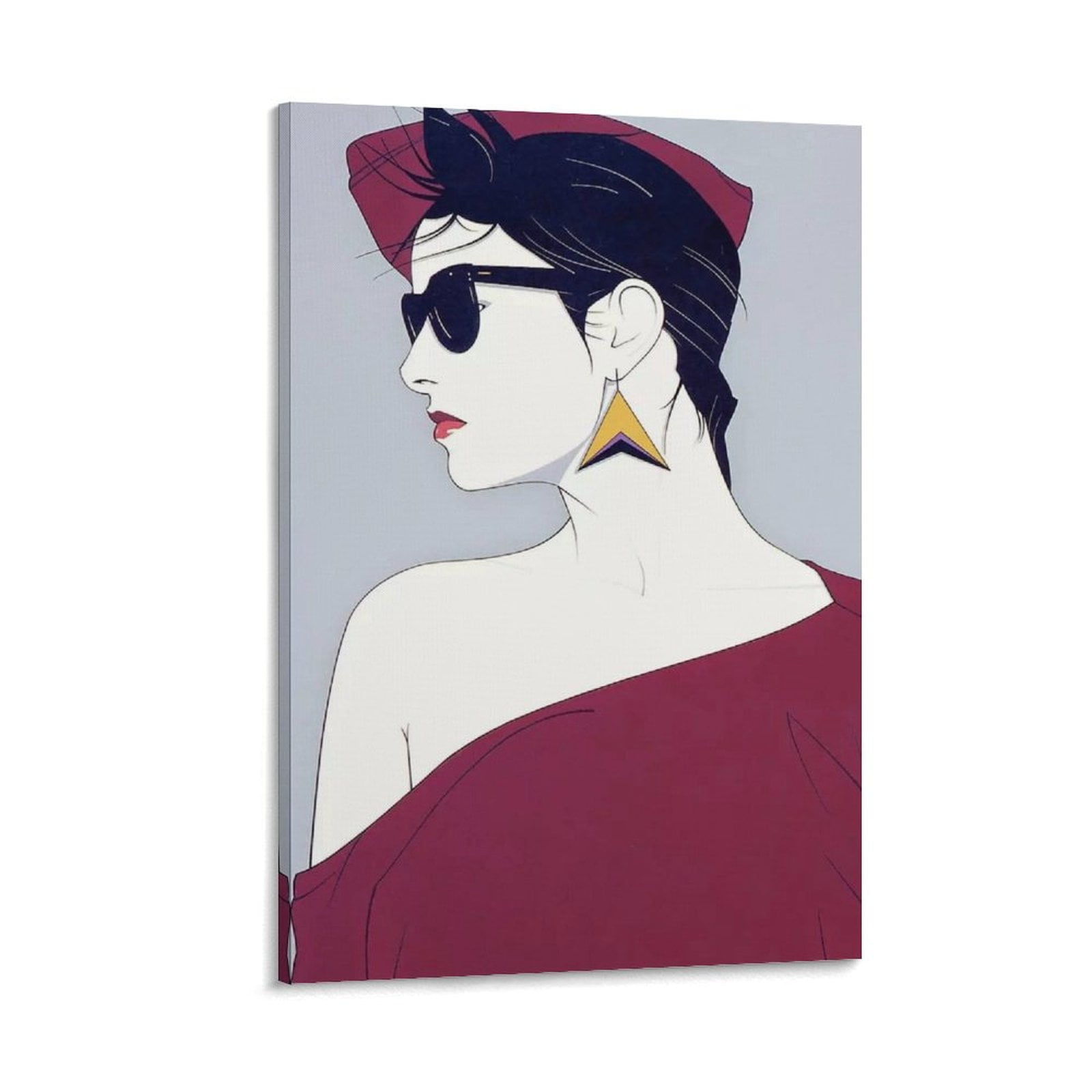 Patrick Nagel Print Painting (66) Canvas Poster Wall Art Picture Prints ...