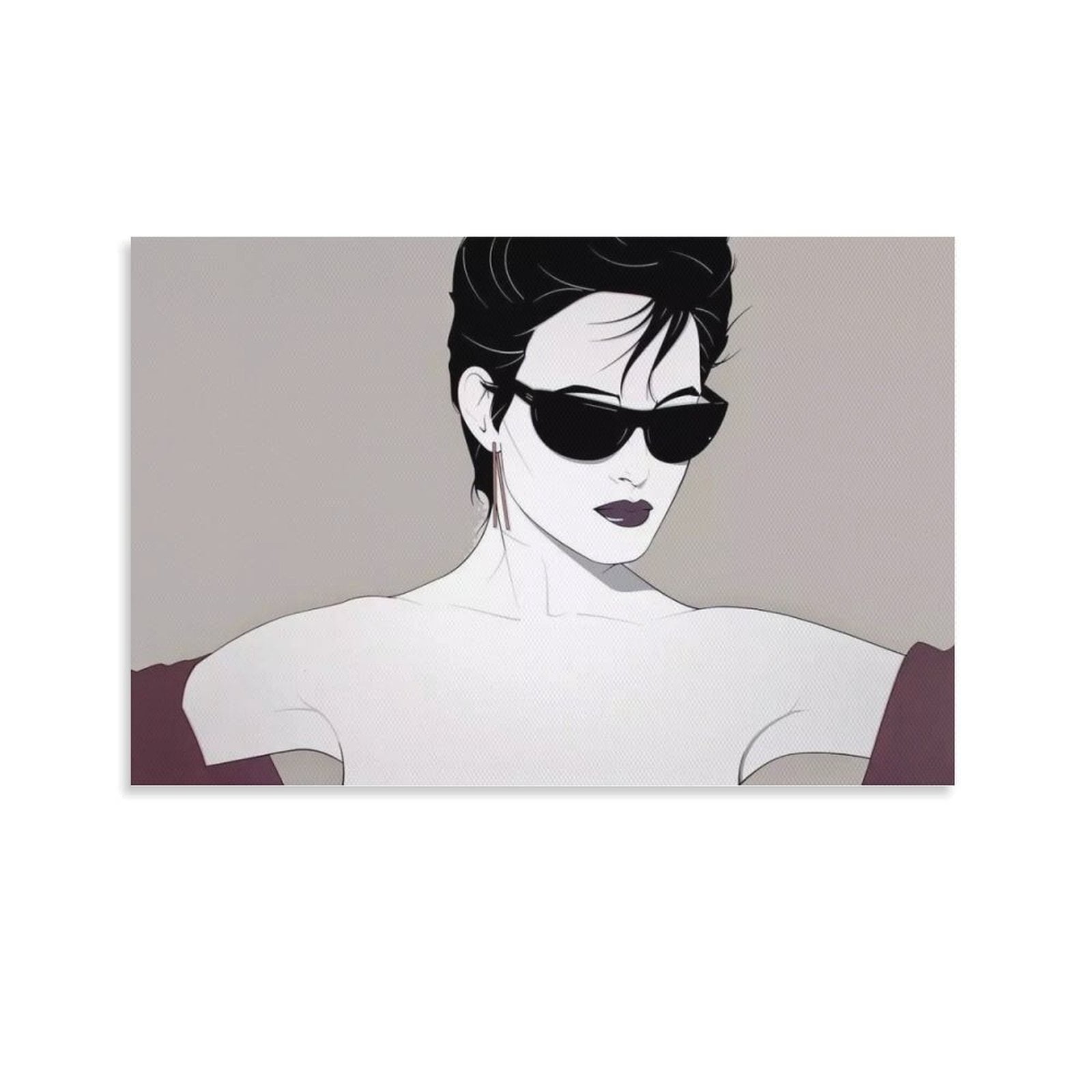 Patrick Nagel Print Paintings (13) Canvas Art Poster and Wall Art ...