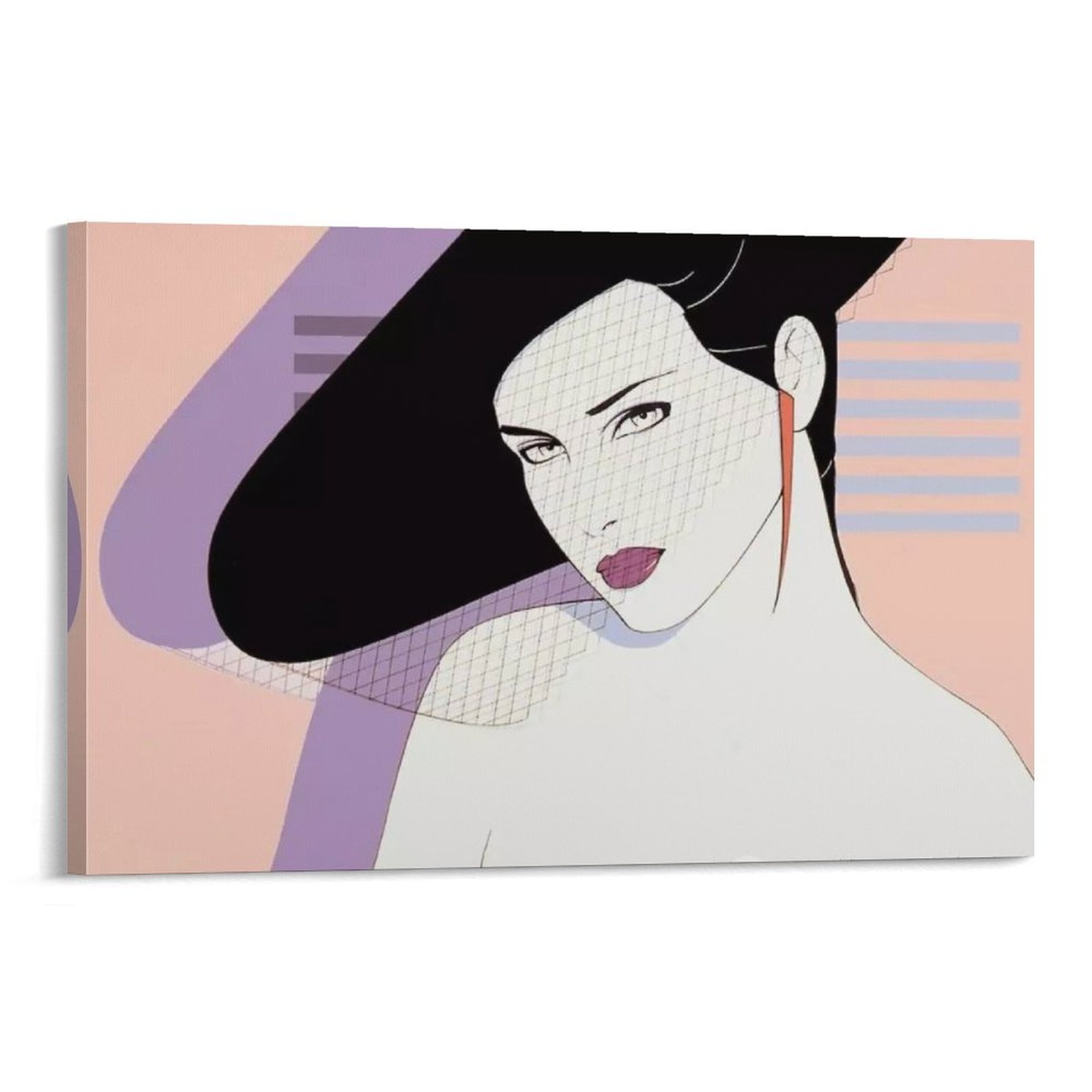 Patrick Nagel Print Paintings (16) Canvas Art Poster and Wall Art ...