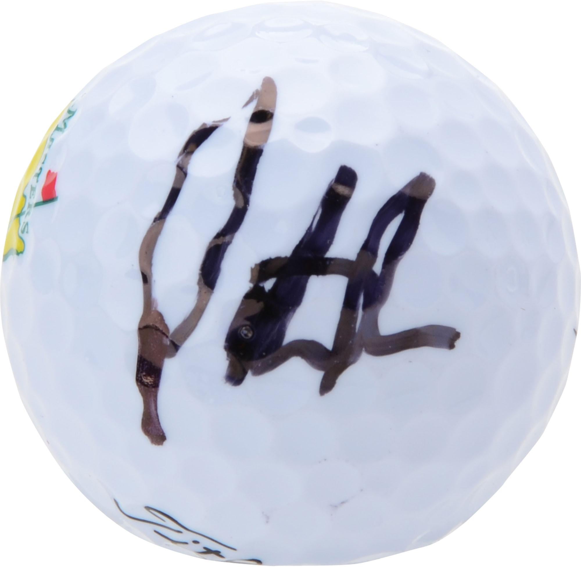 Patrick Reed Autographed Masters Logo Golf Ball - BAS - Fanatics ...