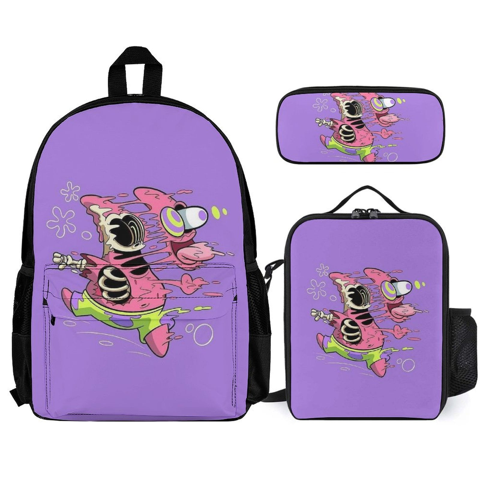 Patrick Star Backpack Bag Adjustable Shoulder Daypack Laptop Bag with ...