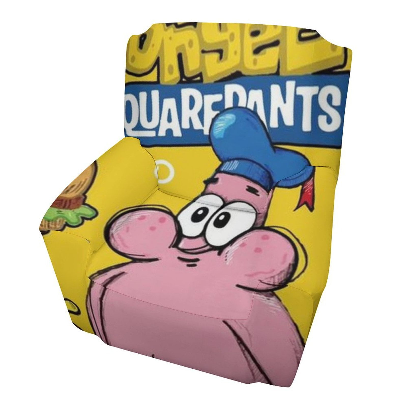 Patrick Star Cartoon slipcovers for chairs with arms - Walmart.com