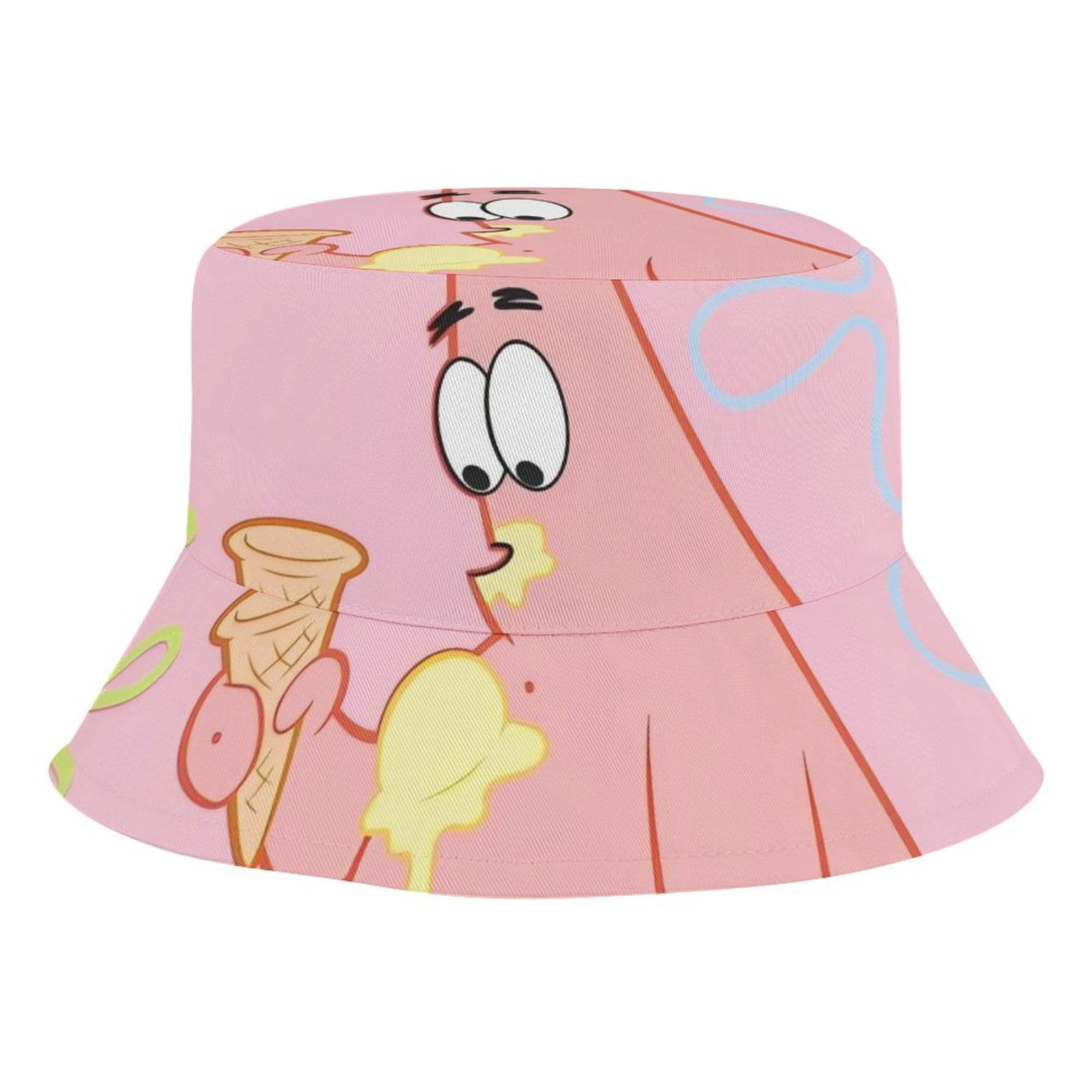 Patrick Star Children's beach bucket hat suitable for boys and girls ...