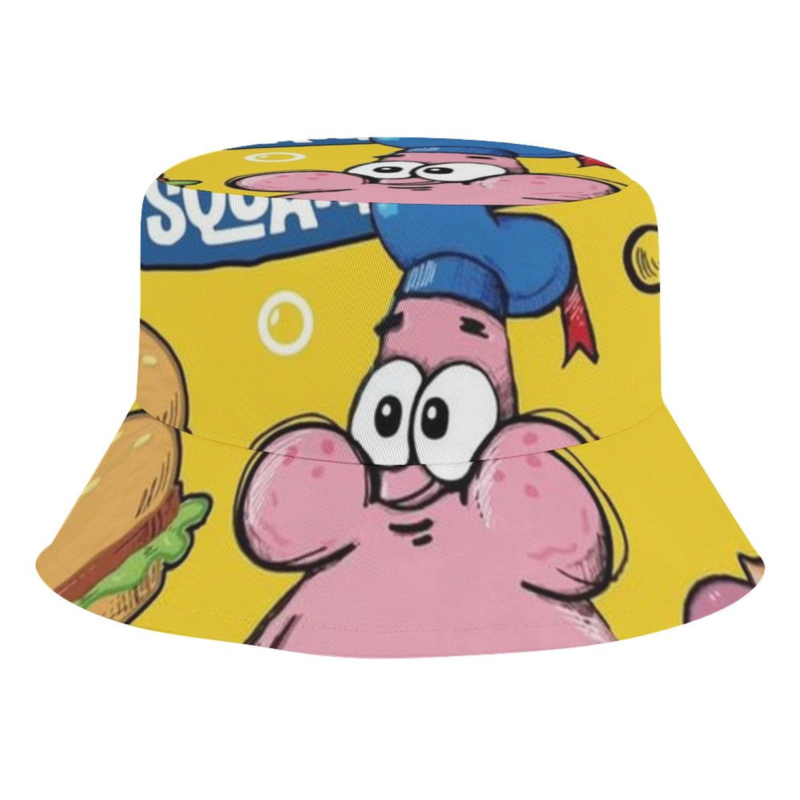 Patrick Star Children's beach bucket hat suitable for boys and girls ...