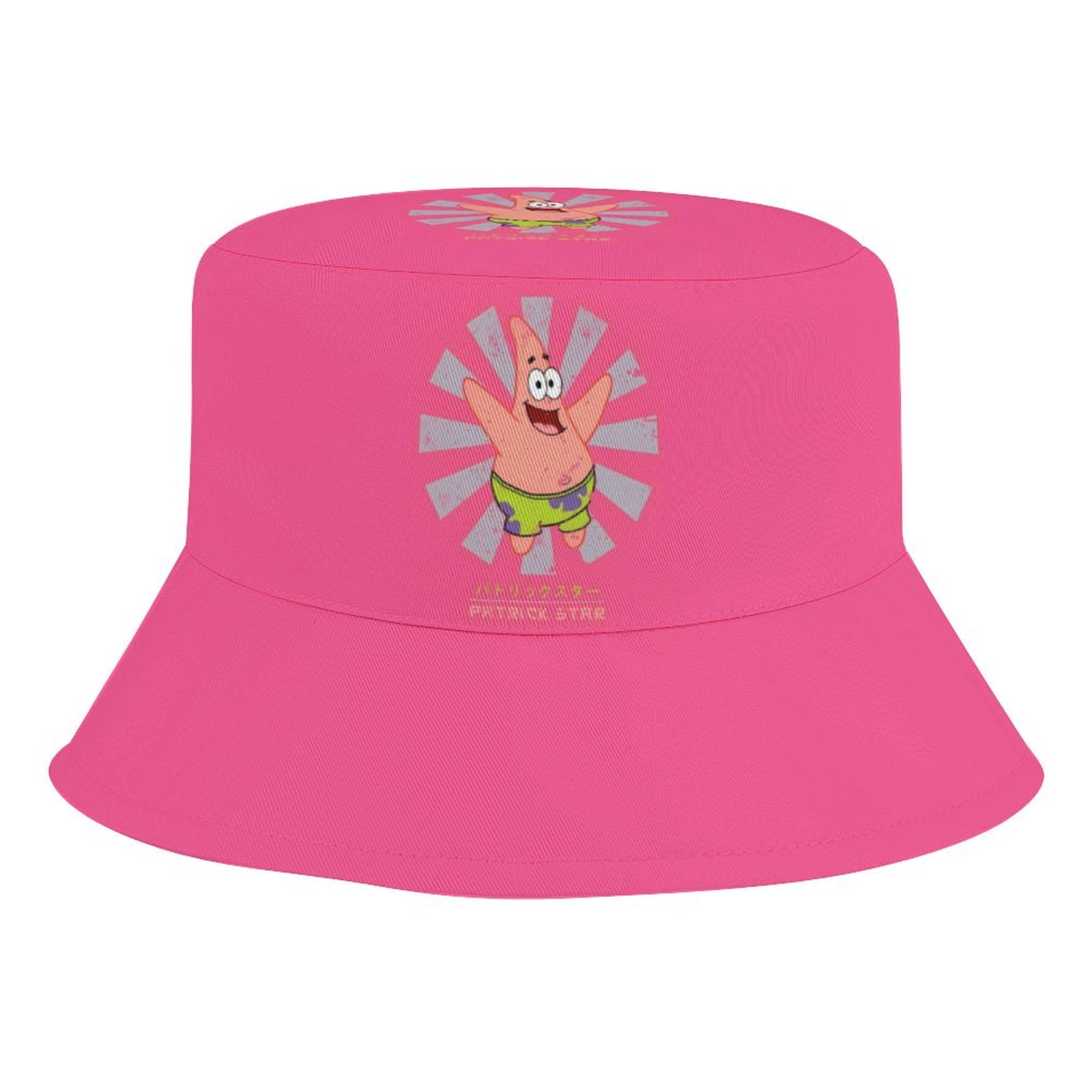 Patrick Star Children's beach bucket hat suitable for boys and girls ...