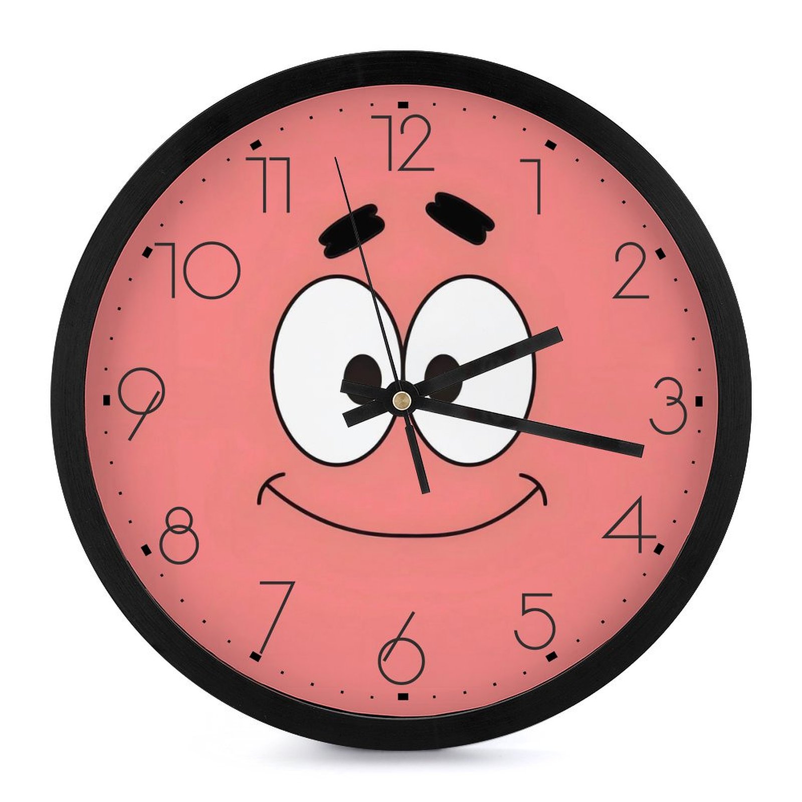 Patrick Star Round wall clocks battery operated decorative - Walmart.com