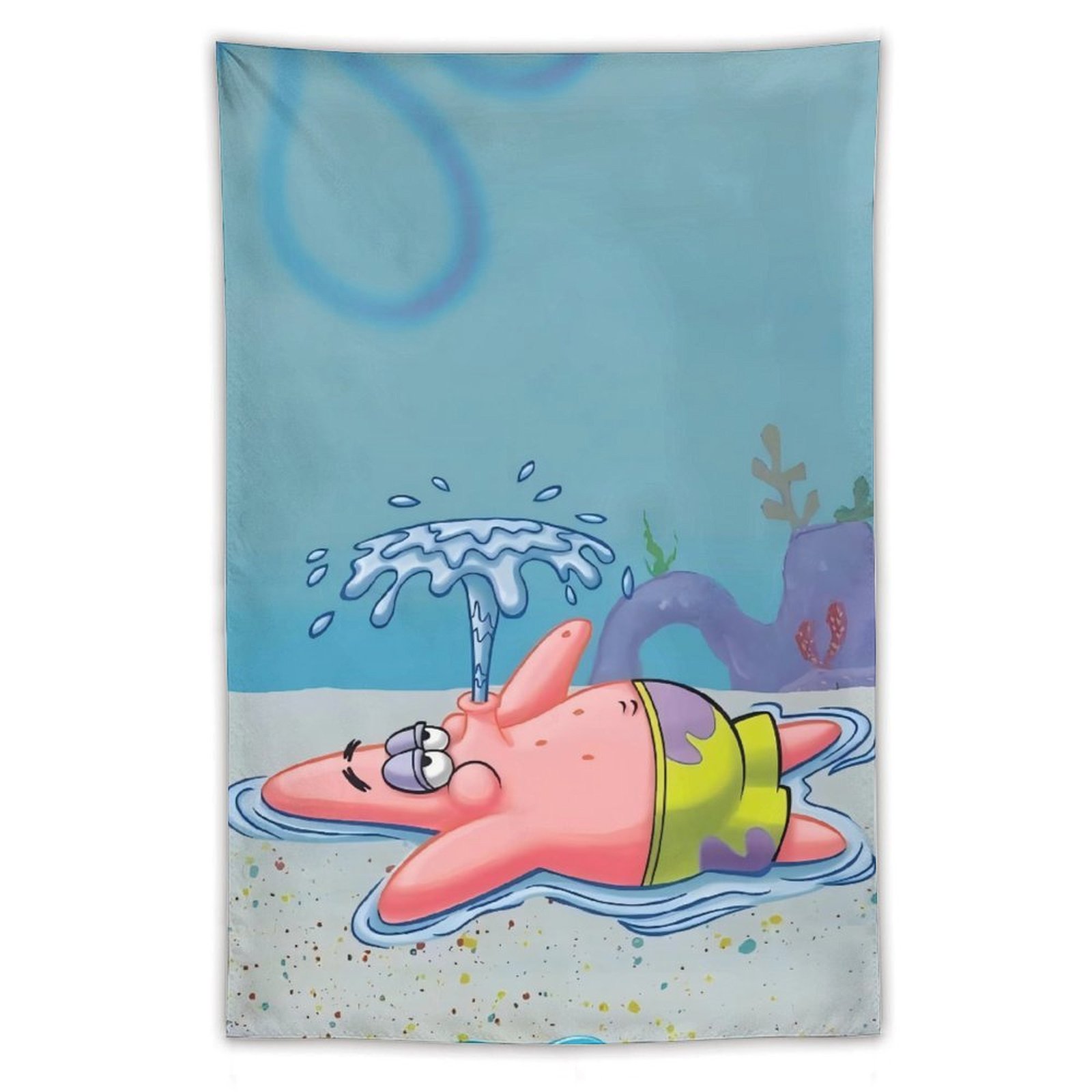 Patrick Star Tapestry Birthday Background Banner Is Perfect for Home ...