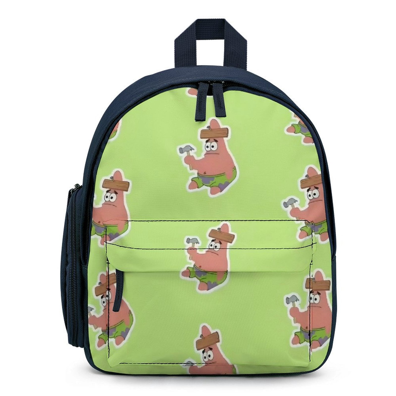 Patrick Star Women's mini backpack for school blue0 - Walmart.com