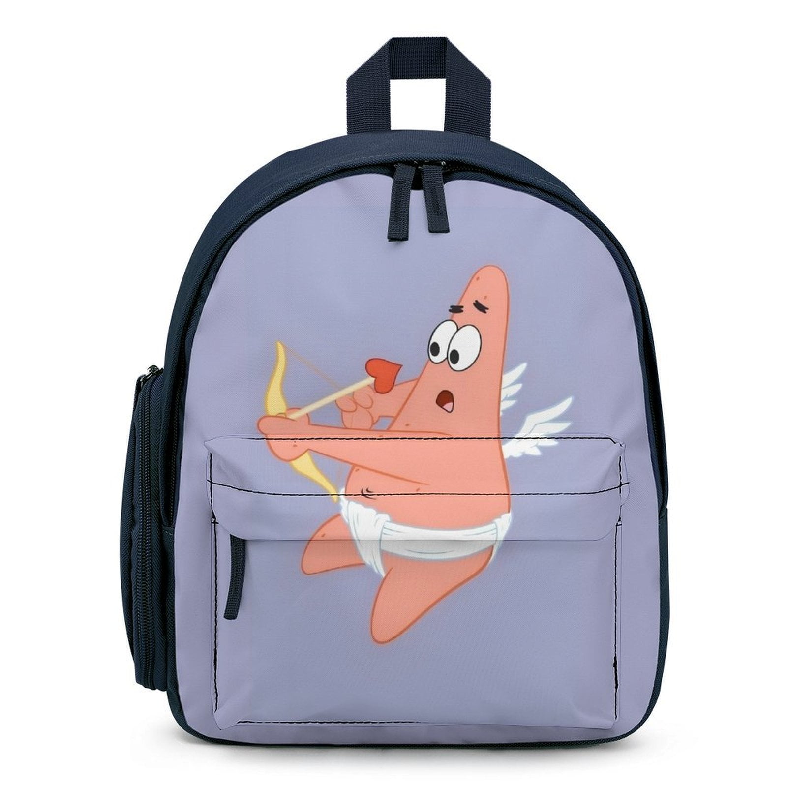 Patrick Star Women's mini backpack for school blue4 - Walmart.com