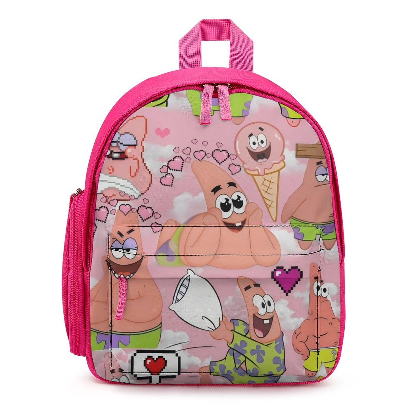 Patrick Star Women's mini backpack for school pink-style - Walmart.com