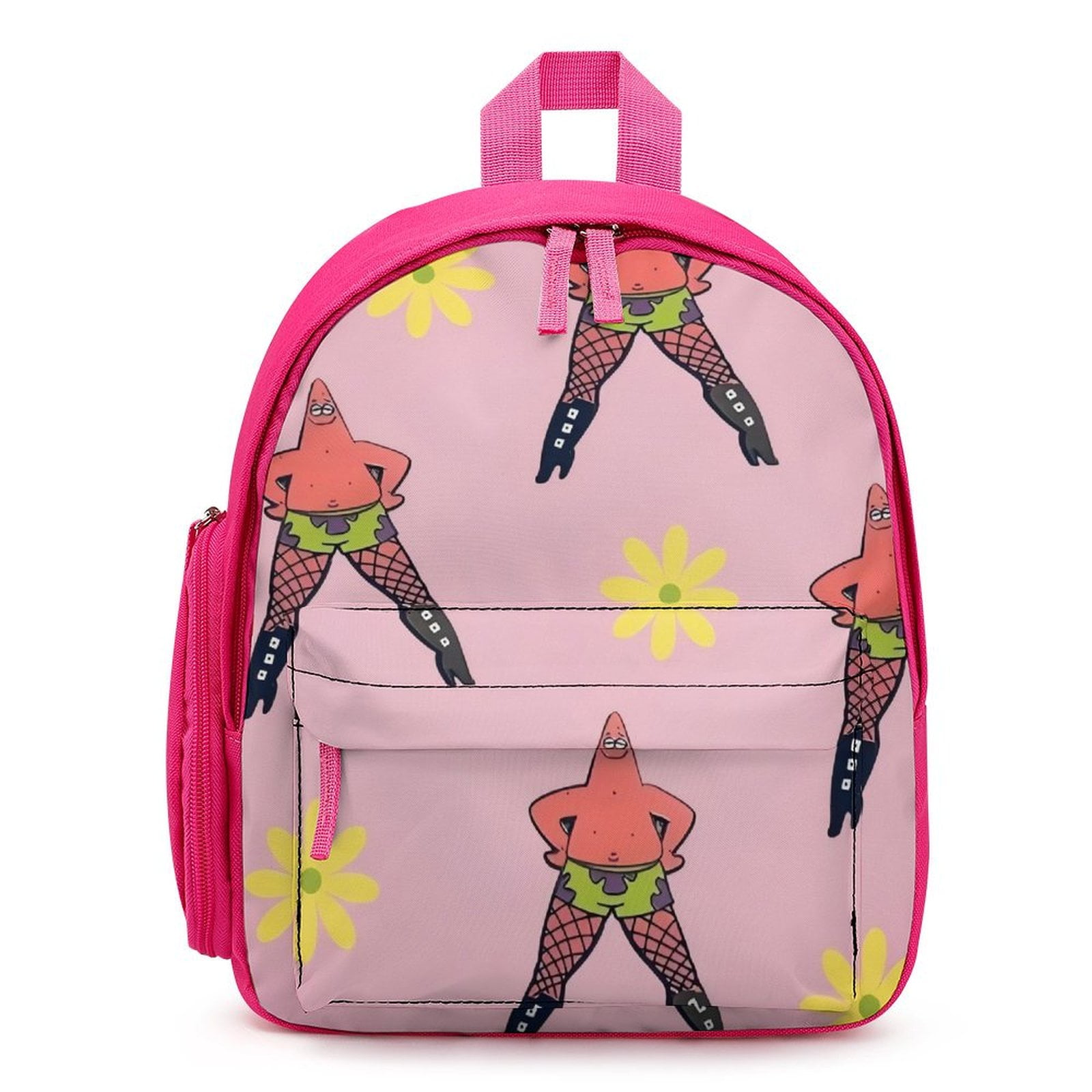 Patrick Star Women's mini backpack for school pink0 - Walmart.com