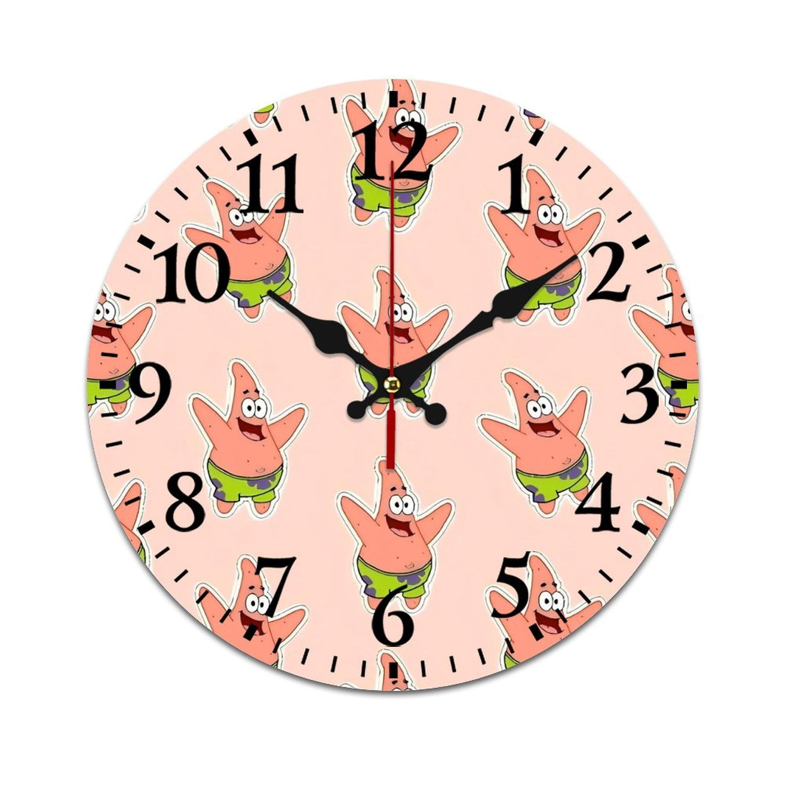Patrick Star wall clocks battery operated decorative 30cm/11.8in ...