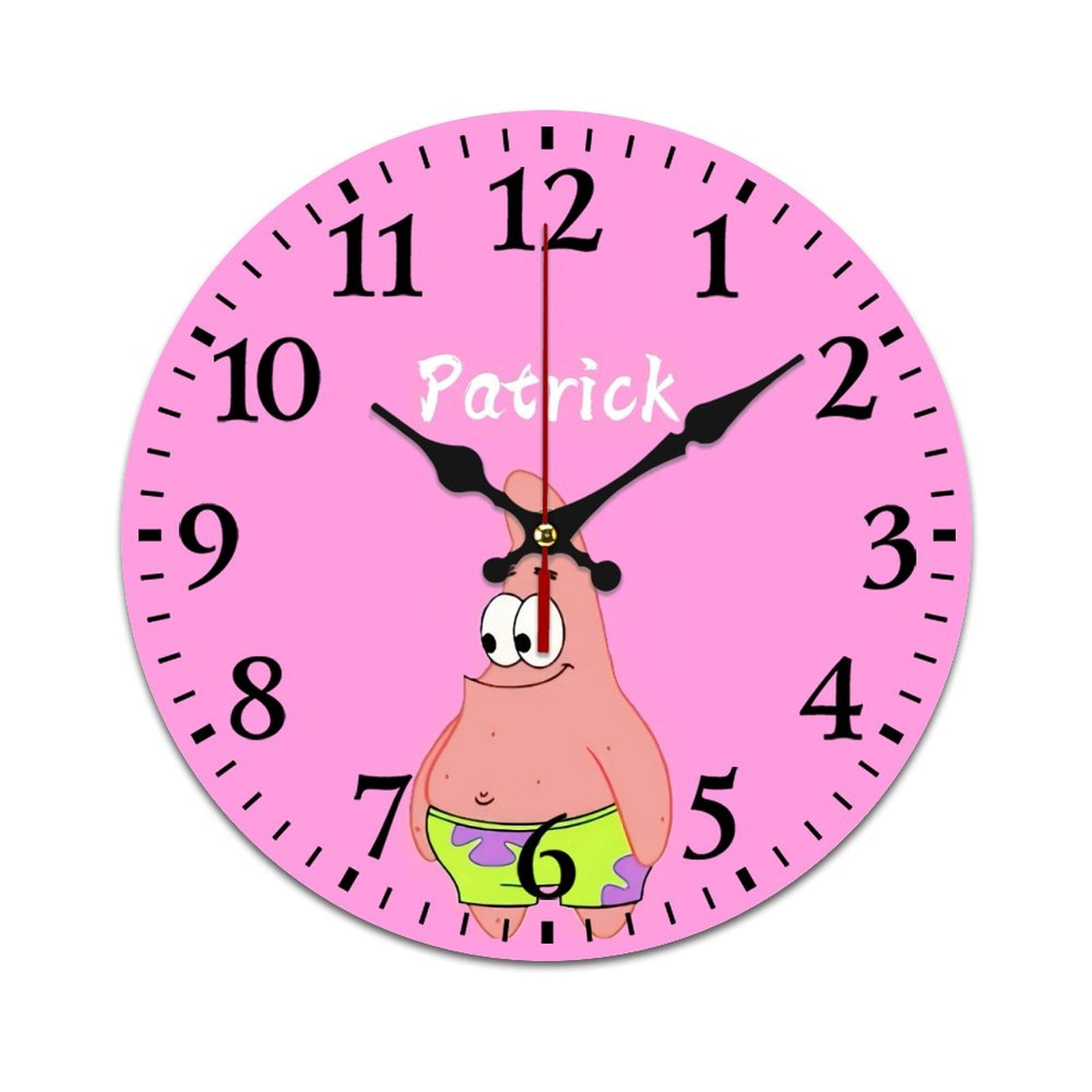 Patrick Star wall clocks battery operated decorative 30cm/11.8in ...