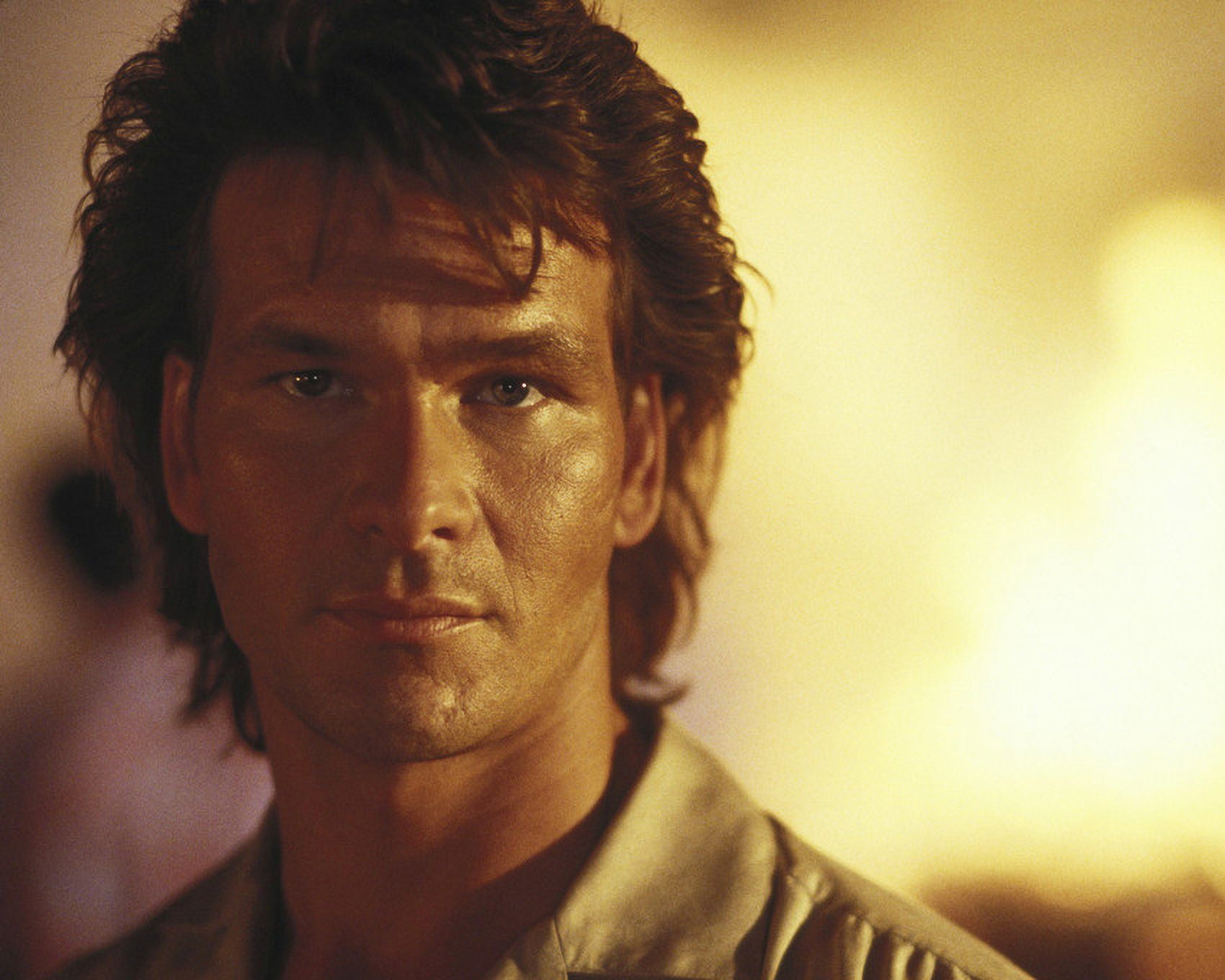 Patrick Swayze Cool Pose Looking Tough 24X36 Classic Hollywood Poster ...