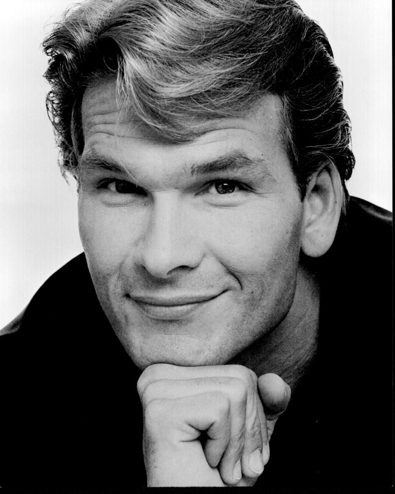 Patrick Swayze Headshot With Chin On Hand Photo Print (8 x 10) - Item ...