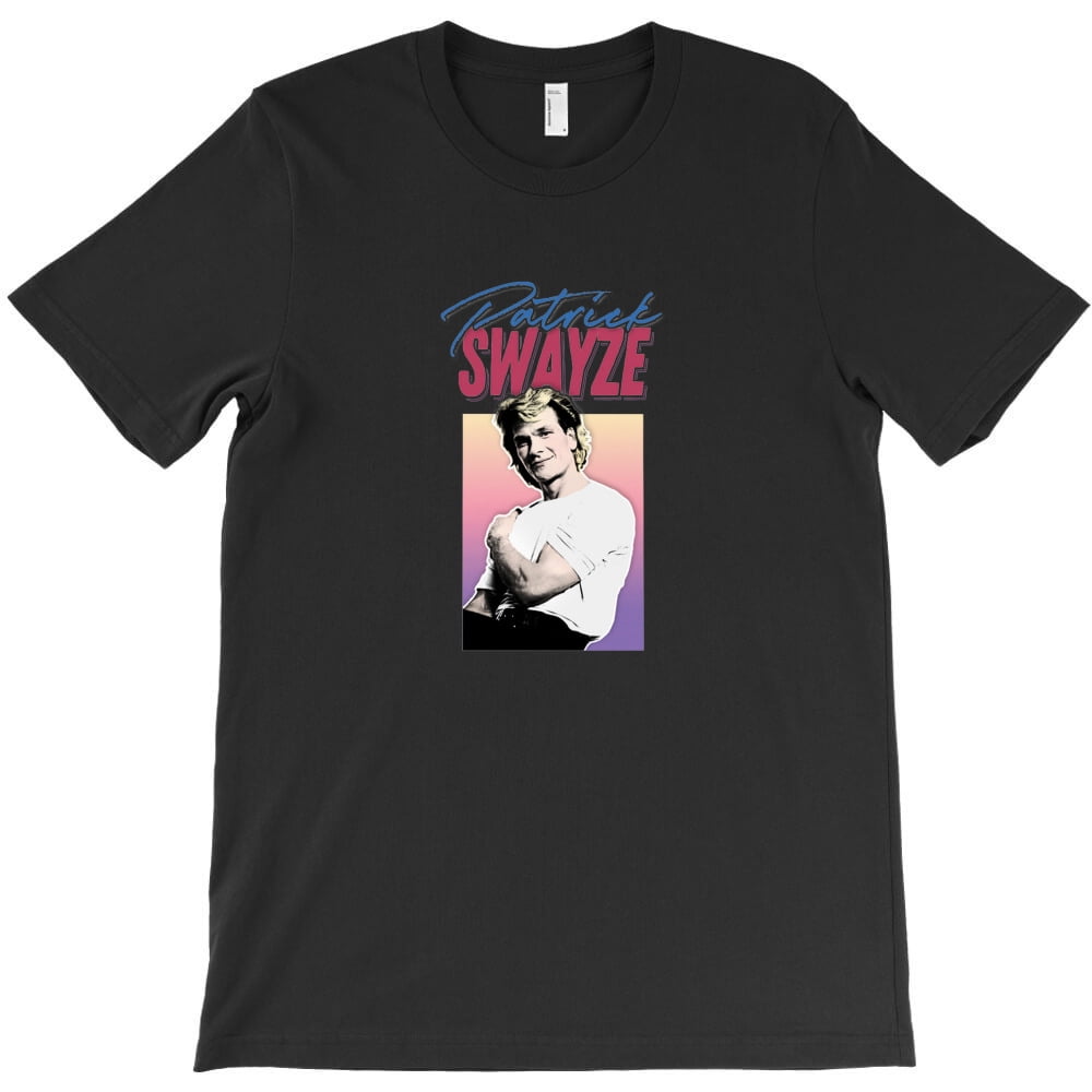 Patrick Swayze Retro 90s Styled Fanart Design Themed Funny and Cool ...