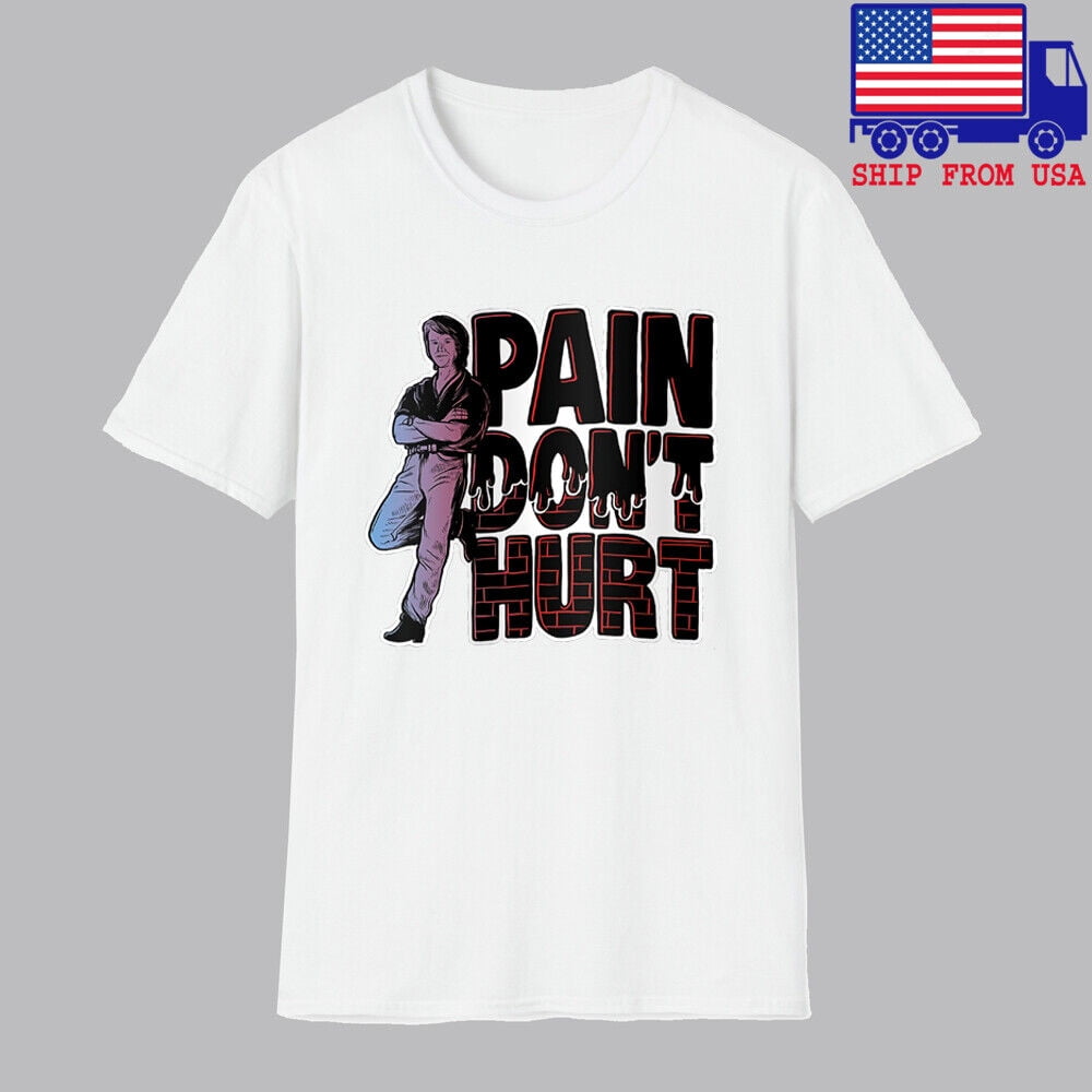 Patrick Swayze Roadhouse Movie Pain Don't Hurt WHITE T-shirt Size S-5XL ...
