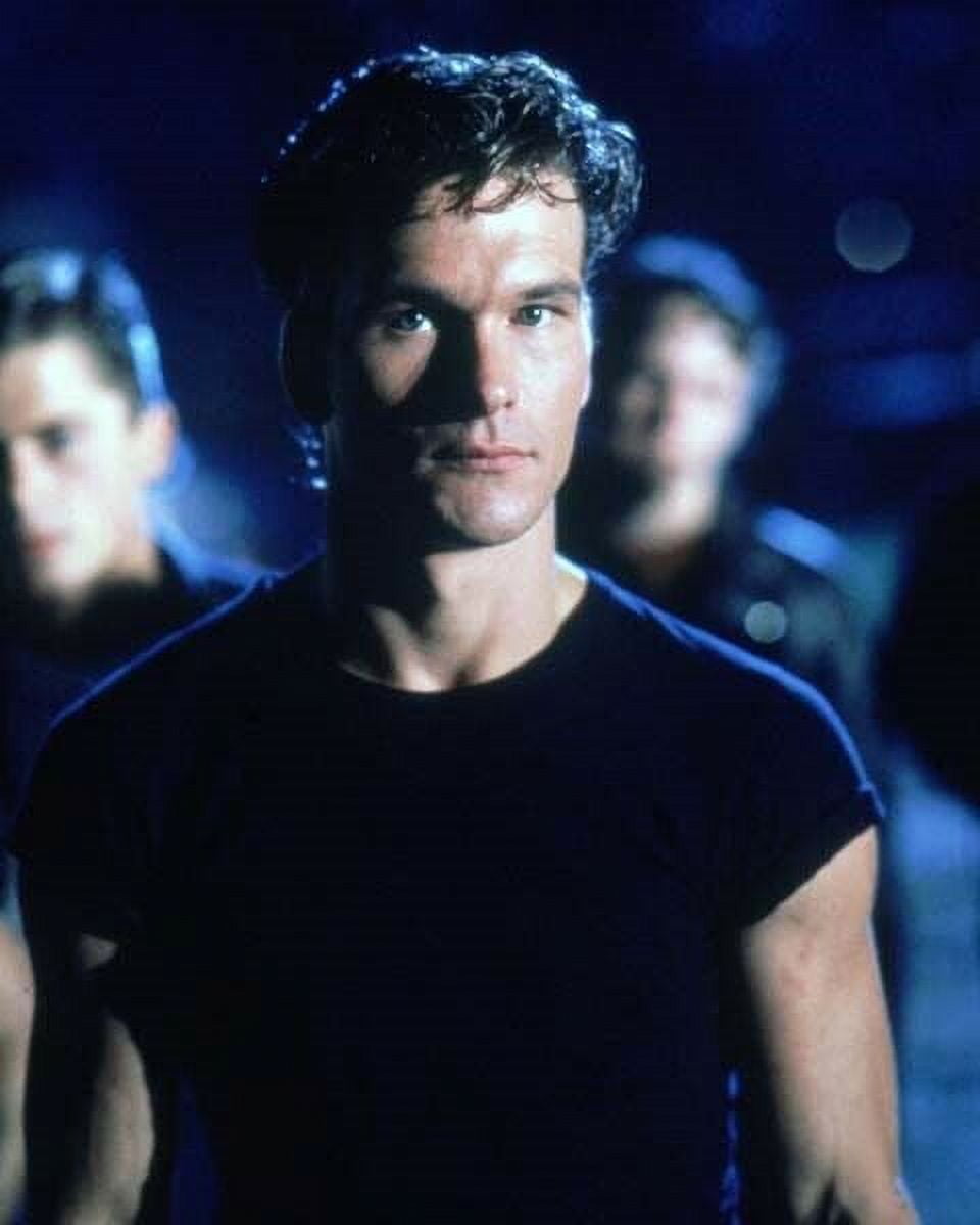 Patrick Swayze in black t-shirt from The Outsiders 24x36 inch poster ...
